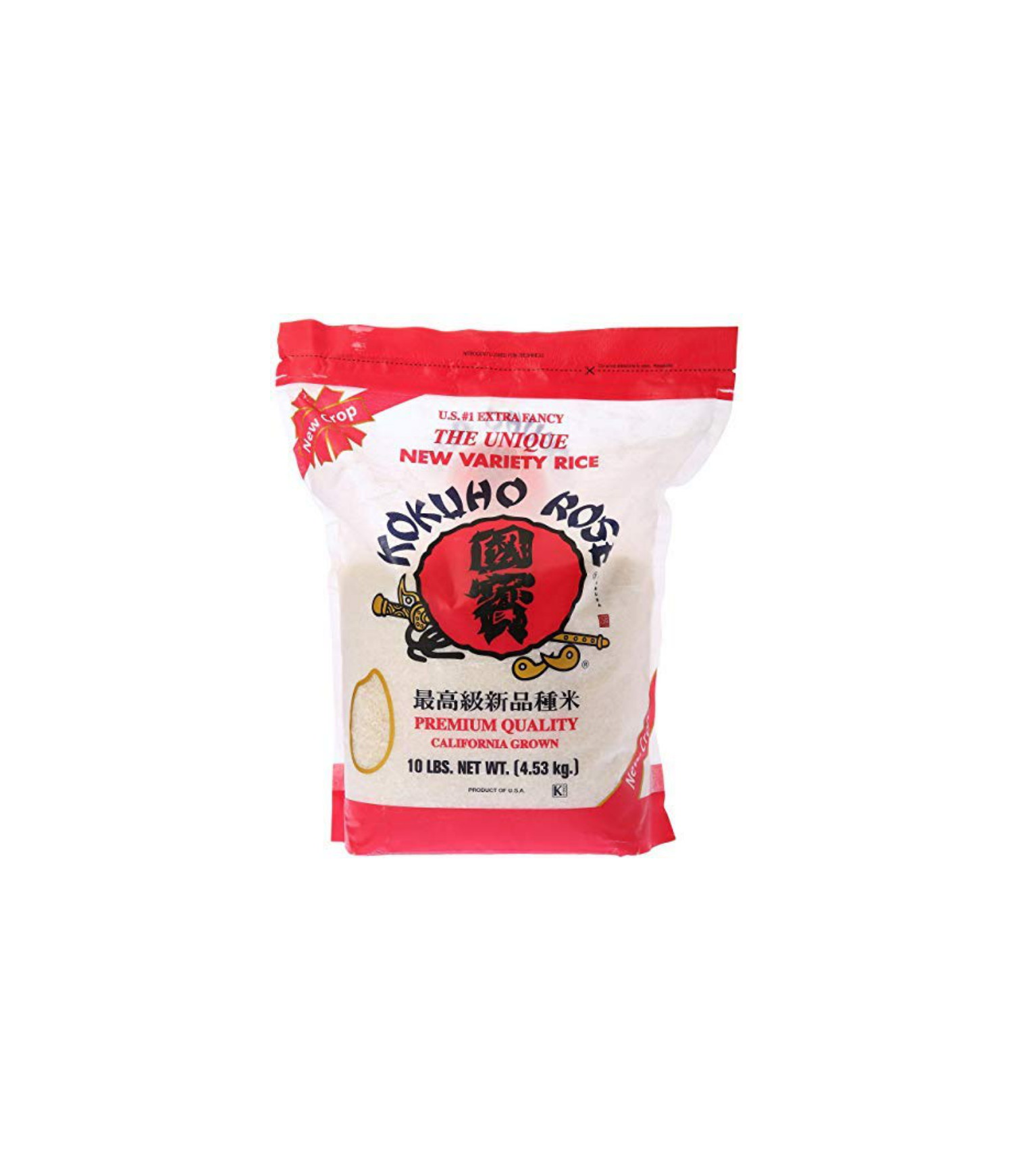 Kokuho Rose Calrose Blend, Premium Medium Grain White Rice, California ...