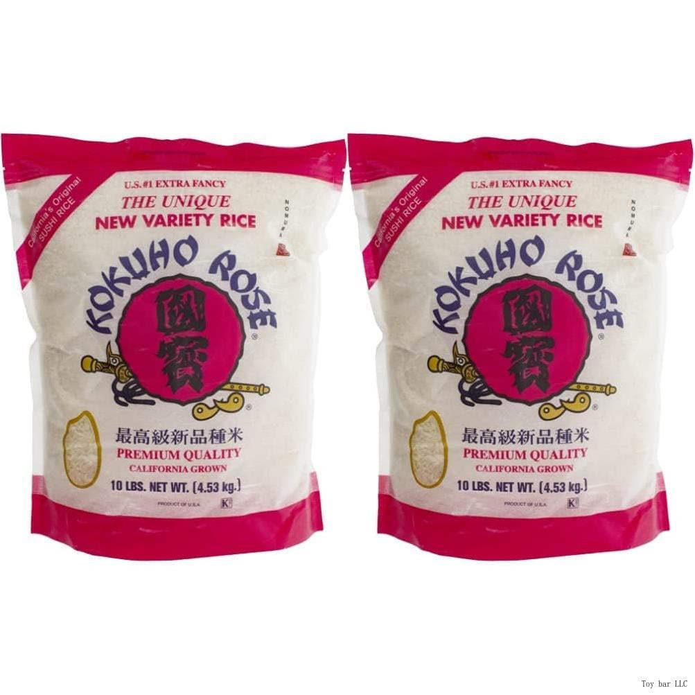 Kokuho Rose Rice, 10-Pound (Pack Of 2) - Walmart.com
