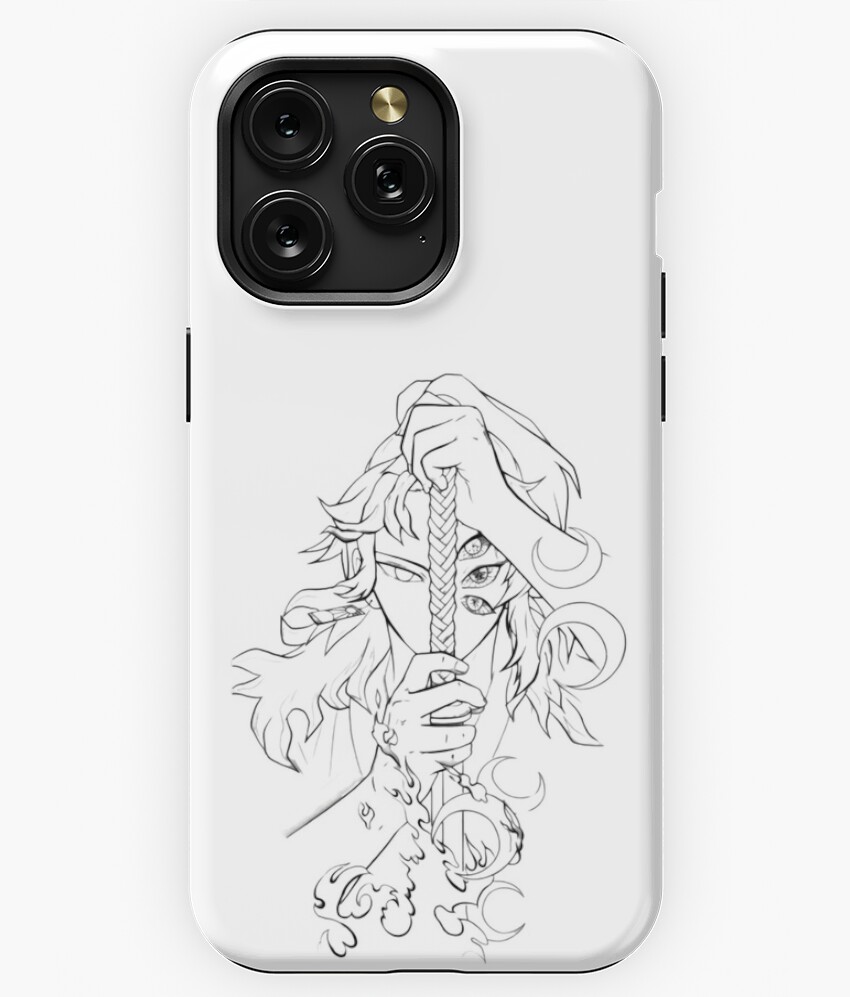 Kokushibo Demon Slayer Fan Art G1573 Phone Case for iPhone17 16 15 14 ...