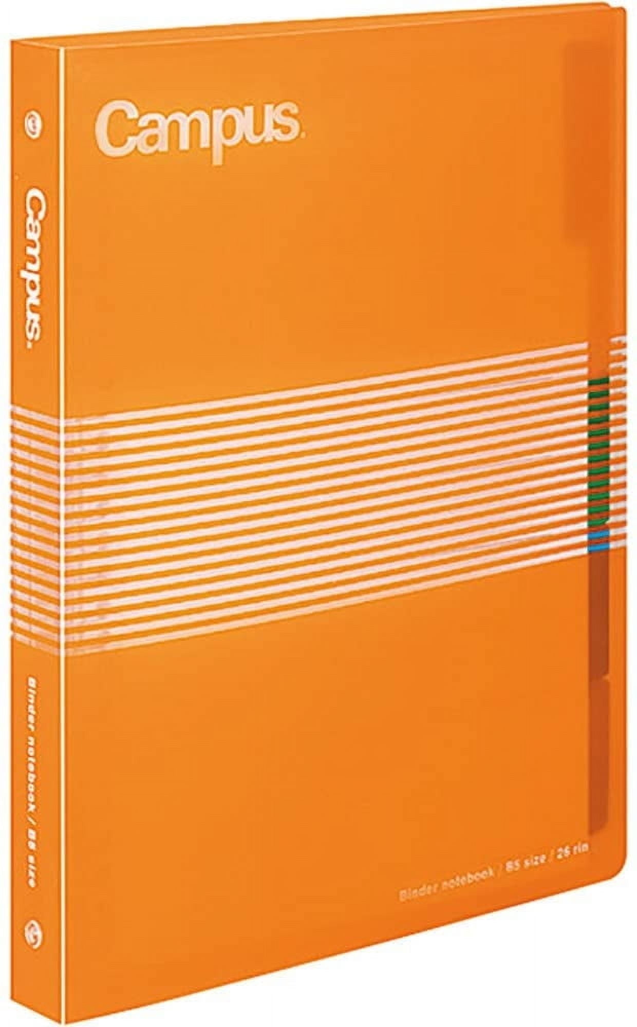 Kokuyo Campus Slide Binder, Middle Type, B5, 26 Holes, Up to 100 Sheets ...