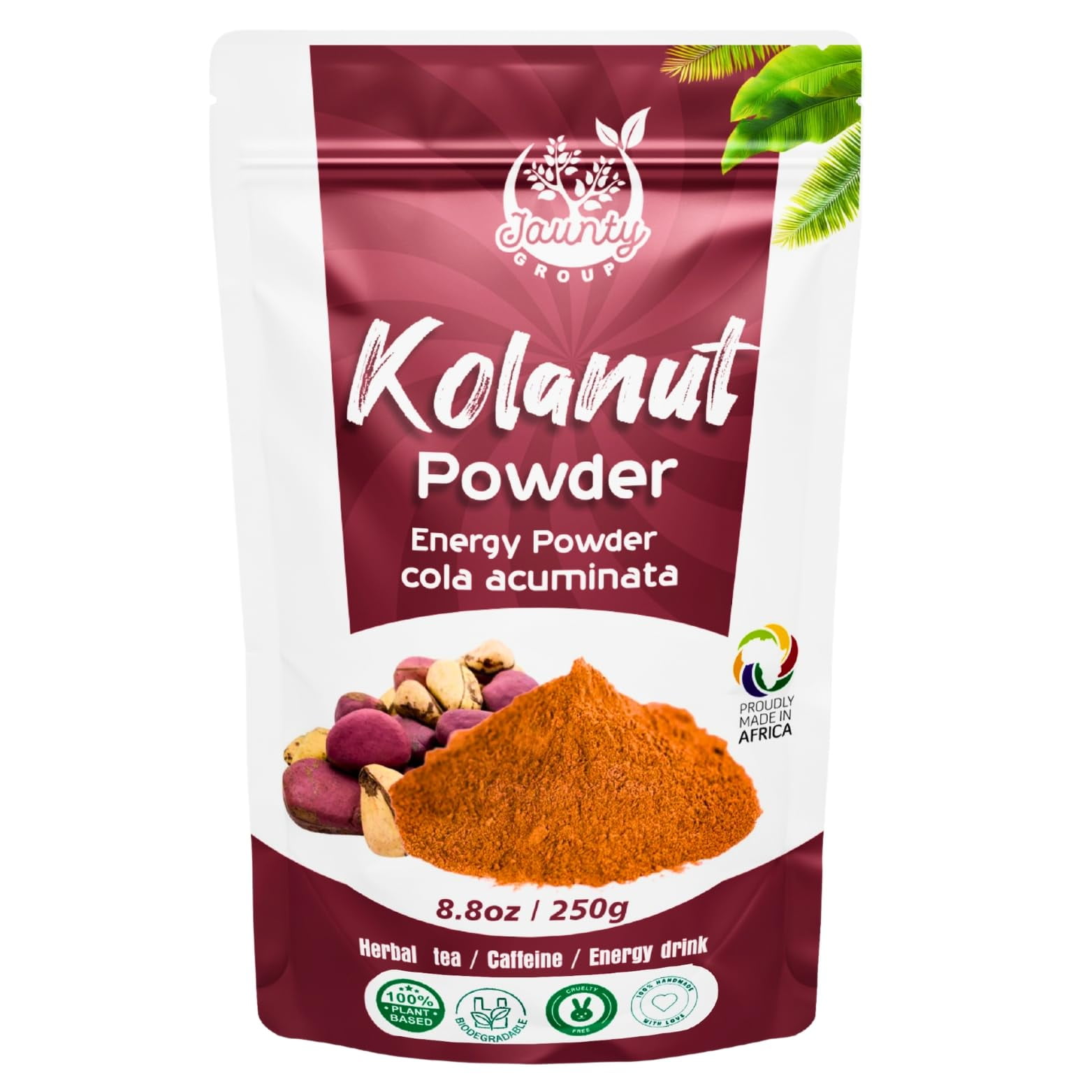 Kola Nut Powder: 100 Grams HYZ01 Organic | Natural Source of Caffeine ...