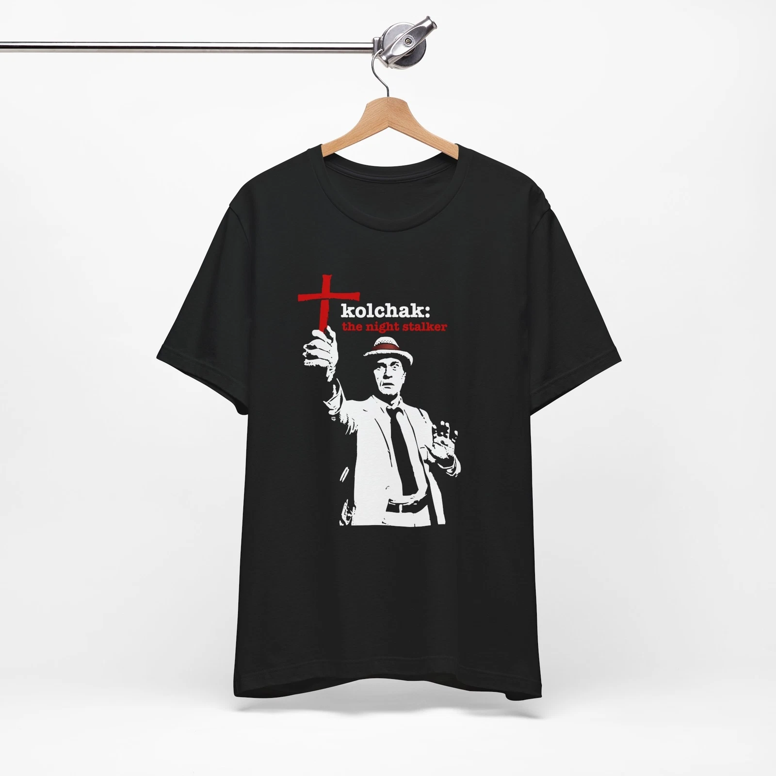 Kolchak: The Night Stalker t-shirt Carl Darren McGavin Retro TV Horror ...