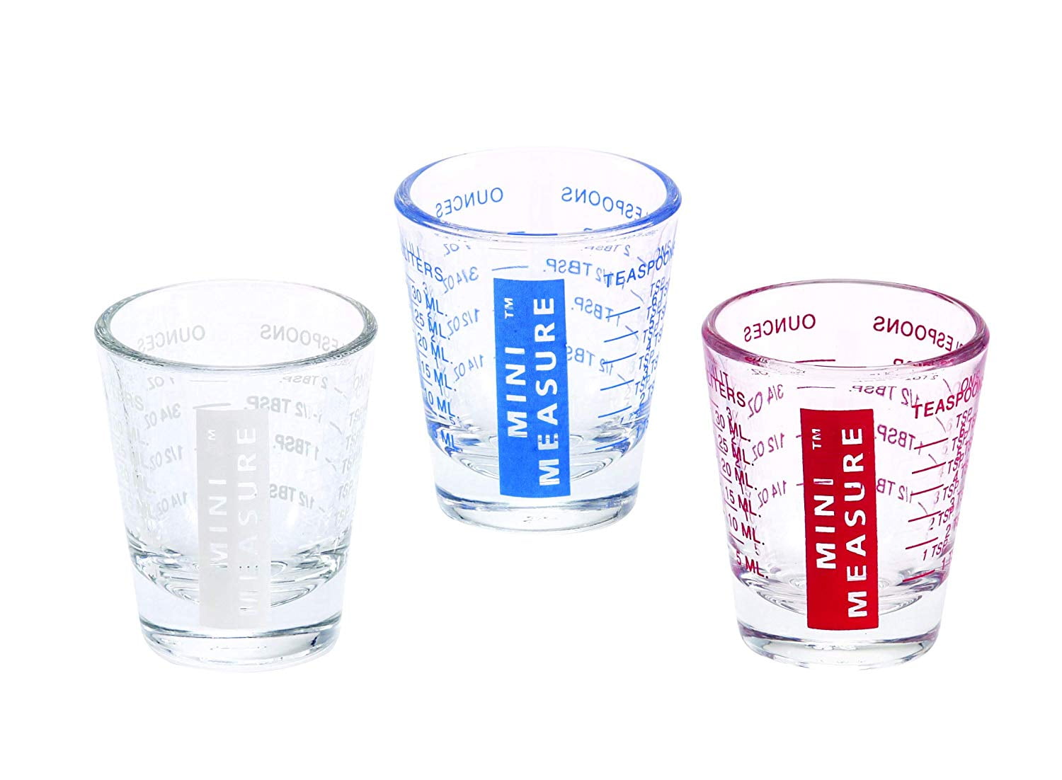 Kolder Mini Measure 20-Increment Measuring Shot Glass, for Multi ...