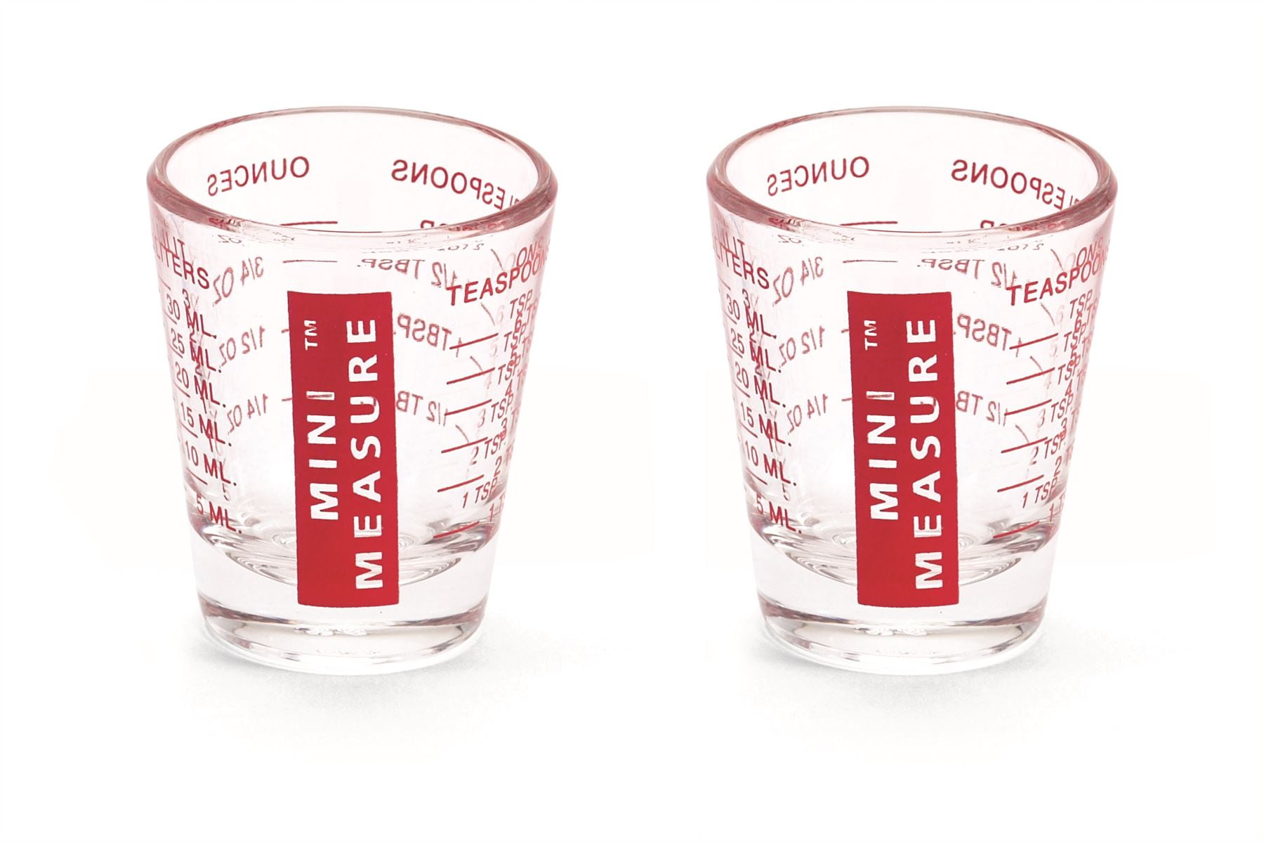 Kolder Mini Measure 20-Increment Measuring Shot Glass, for Multi ...
