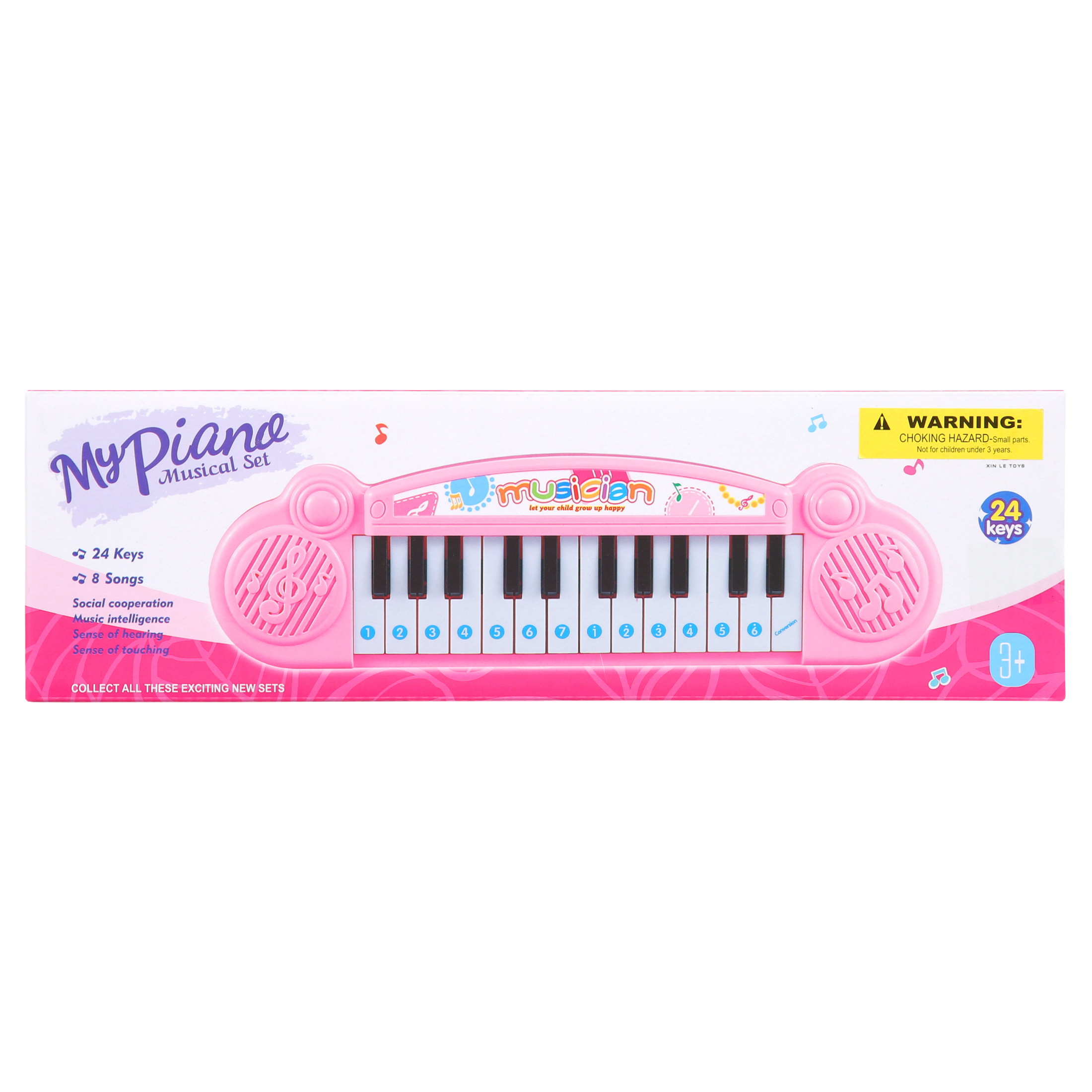 24 Key Battery Operated Keyboard With Songs Included (Available in a ...