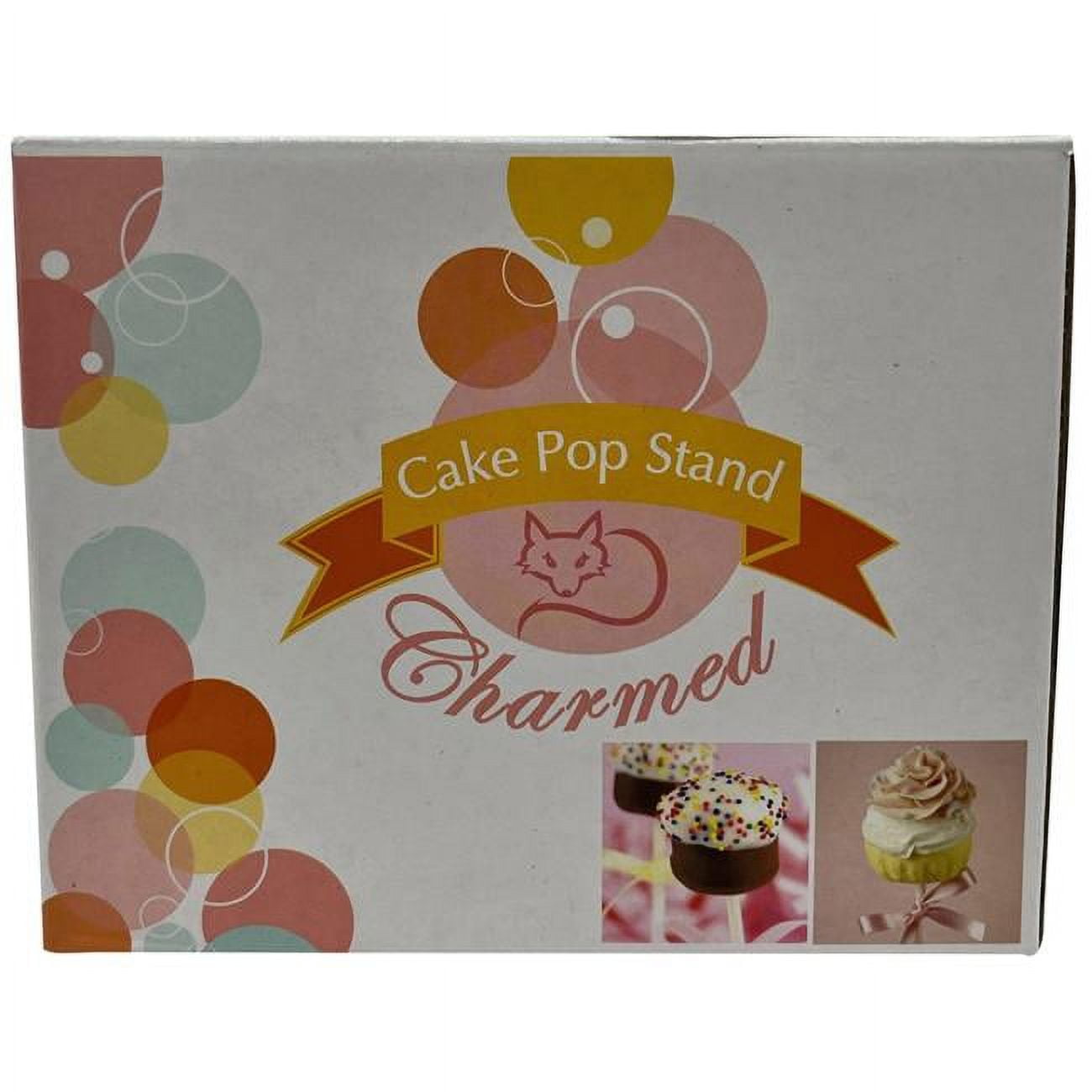 Kole Imports 5 x 5 x 9 in. 18 Cake Pops Stand, White - Pack of 14 ...