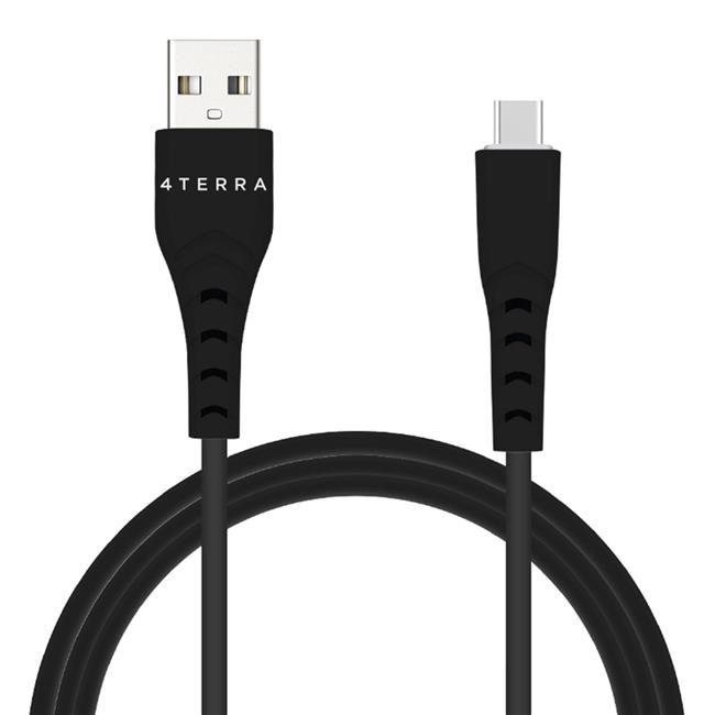 Kole Imports 6 ft. IJoy 4Terra Recycled P.E.T Braided USB Type C Cable ...