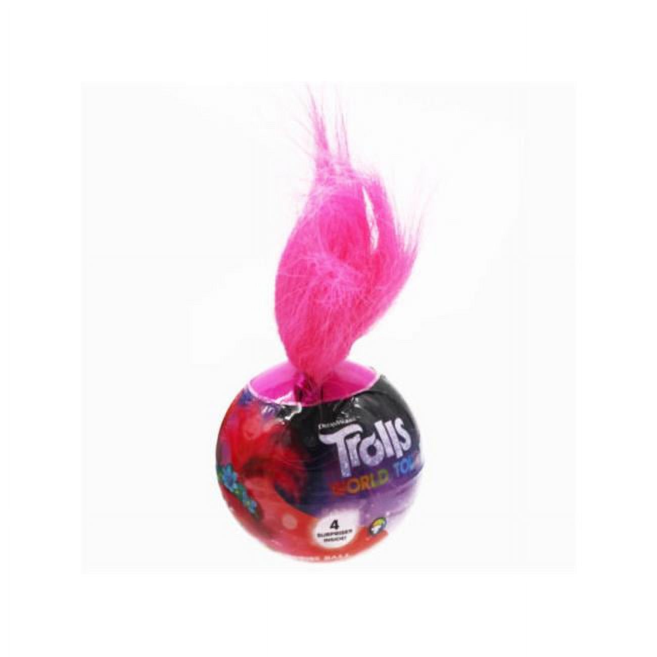 Kole Imports AA764-32 Trolls Peek A Boo Suprise Ball with 4 Surprises ...