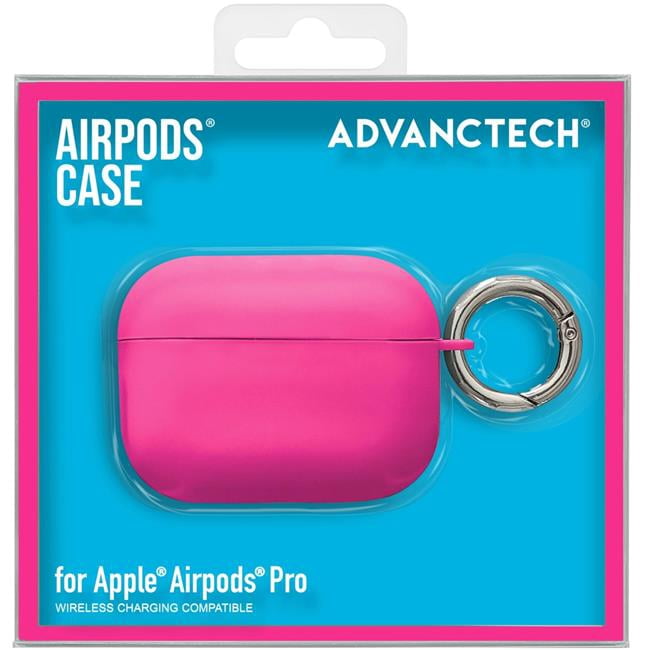 Kole Imports Advanctech Silicone Airpod Pro Case with Circle Clip, Hot ...