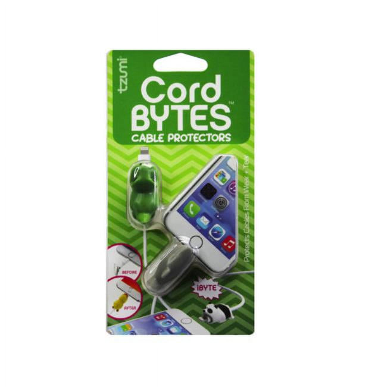 Kole Imports EC323-48 Tzumi Cord Bytes Shark & Dinosaur Cord Protectors ...