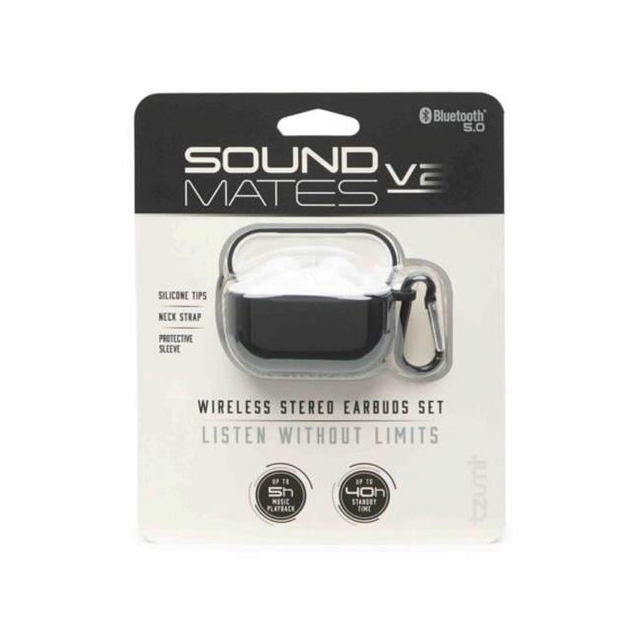 Kole Imports EN872-2 Soundmates True Wireless Earbuds V2 Combo Pack in ...