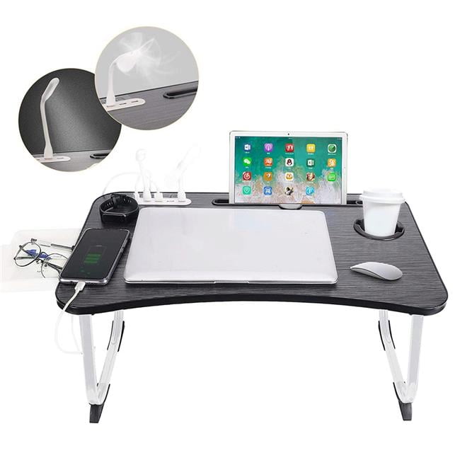 Kole Imports Electronics Charging Station and USB Fan Light Folding ...