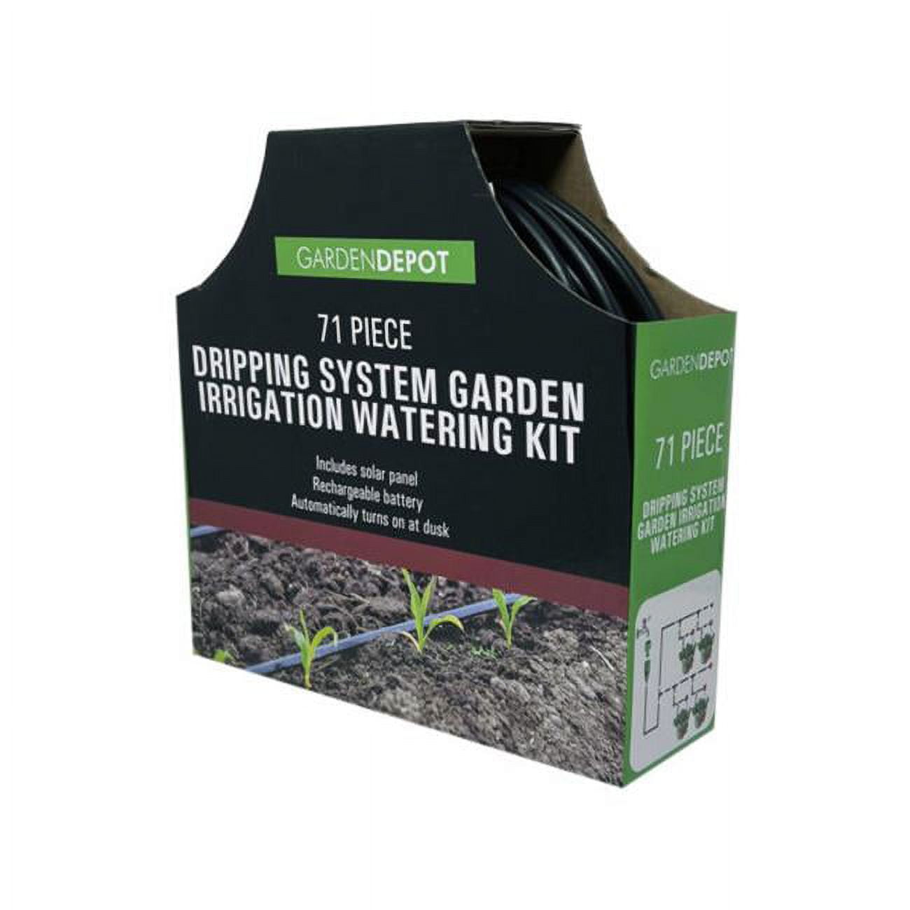 Kole Imports GE774-6 Dripping System Garden Irrigation Watering Kit ...