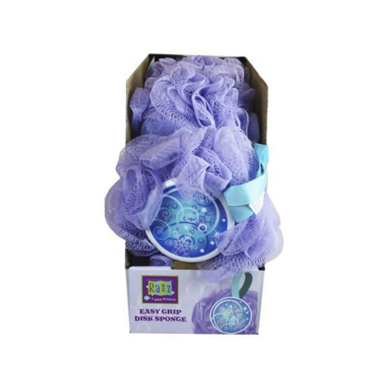 Kole Imports GK120-32 Razz Easy Grip Ice Princess Bath Pouf in ...