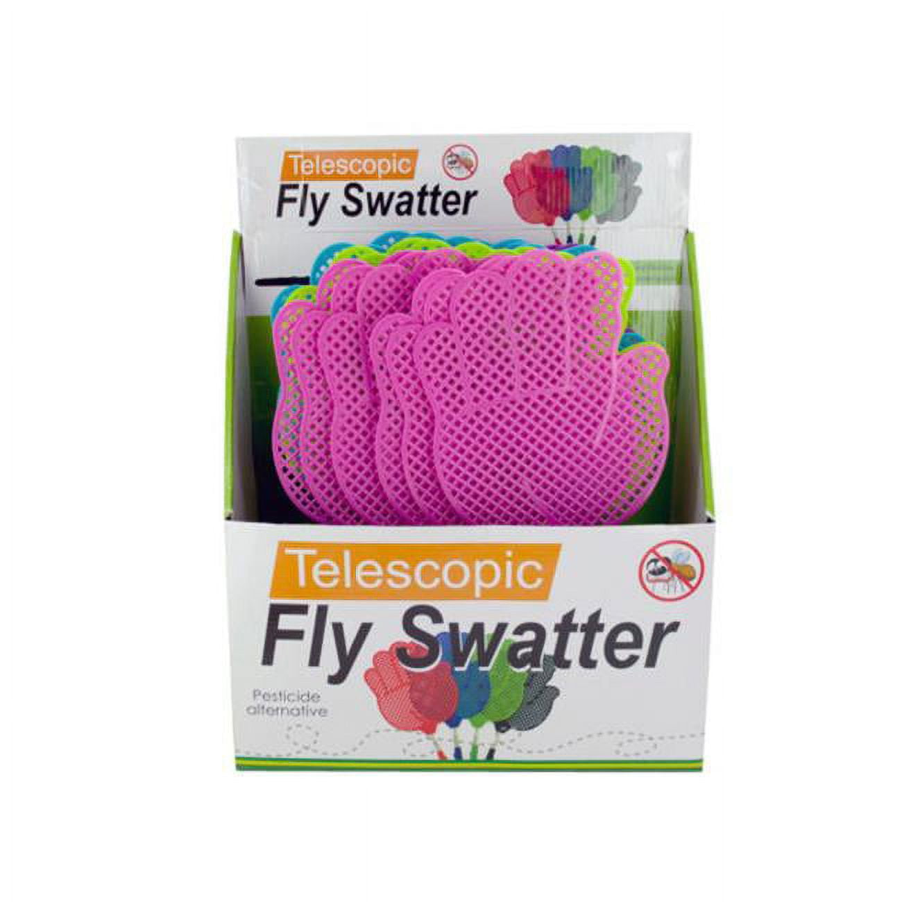Kole Imports Giant Hand Shape Telescopic Fly Swatter Countertop Display ...