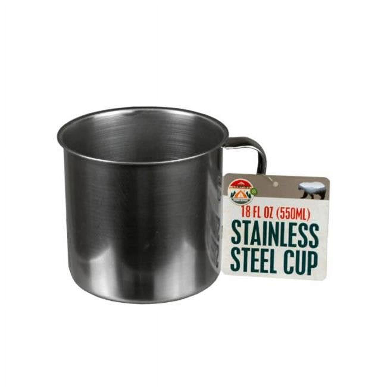Kole Imports HC413-36 550 ml Stainless Steel Cup - 36 Piece -Pack of 36 ...