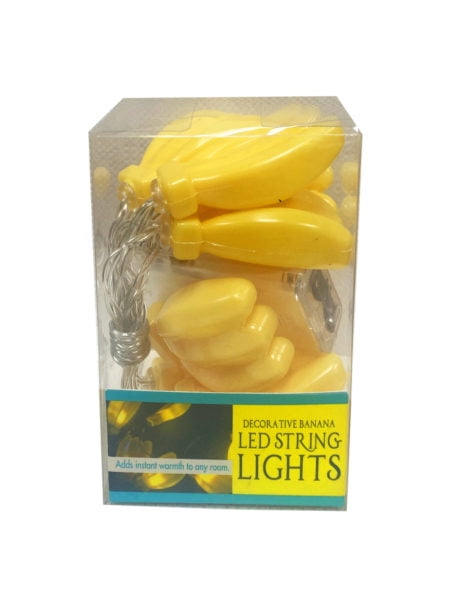 Kole Imports HL405 Battery Operated Banana Bunch Decorative String ...