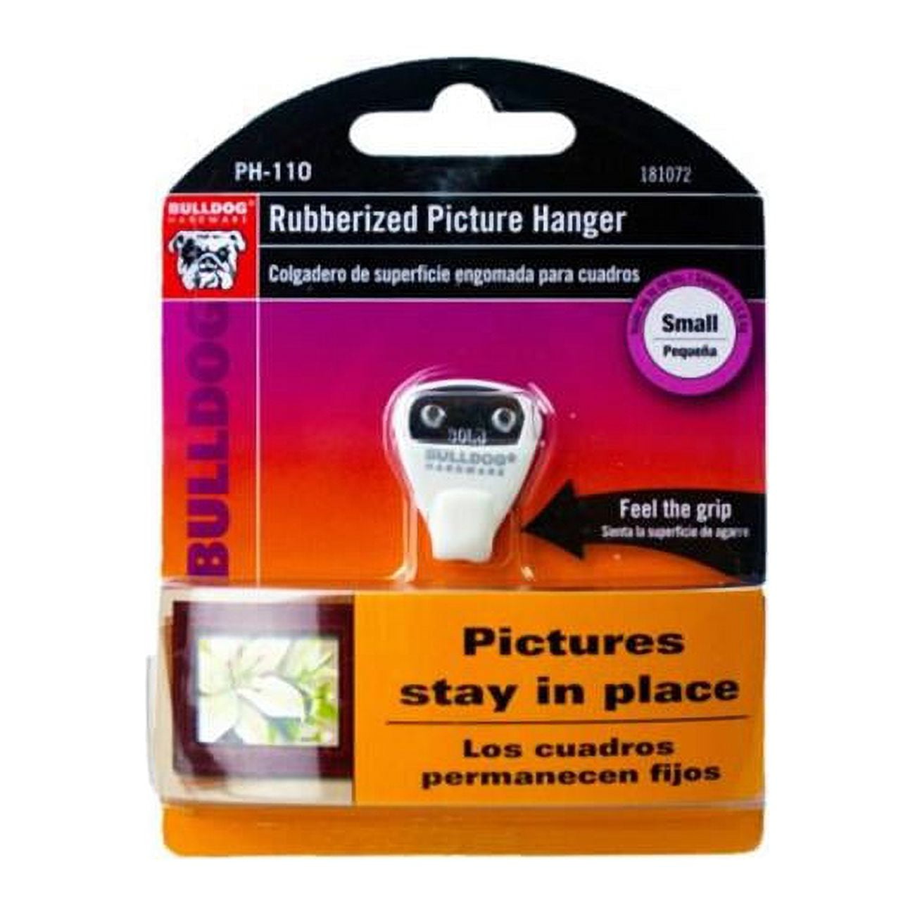 Kole Imports MT770-24 Bulldog Hardware Rubberized Picture Hanger - Case ...