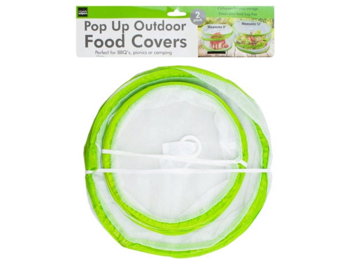 Kole Imports - Pop Up Outdoor Camping Cooking Food Plate Bowl Cover - 2 ...