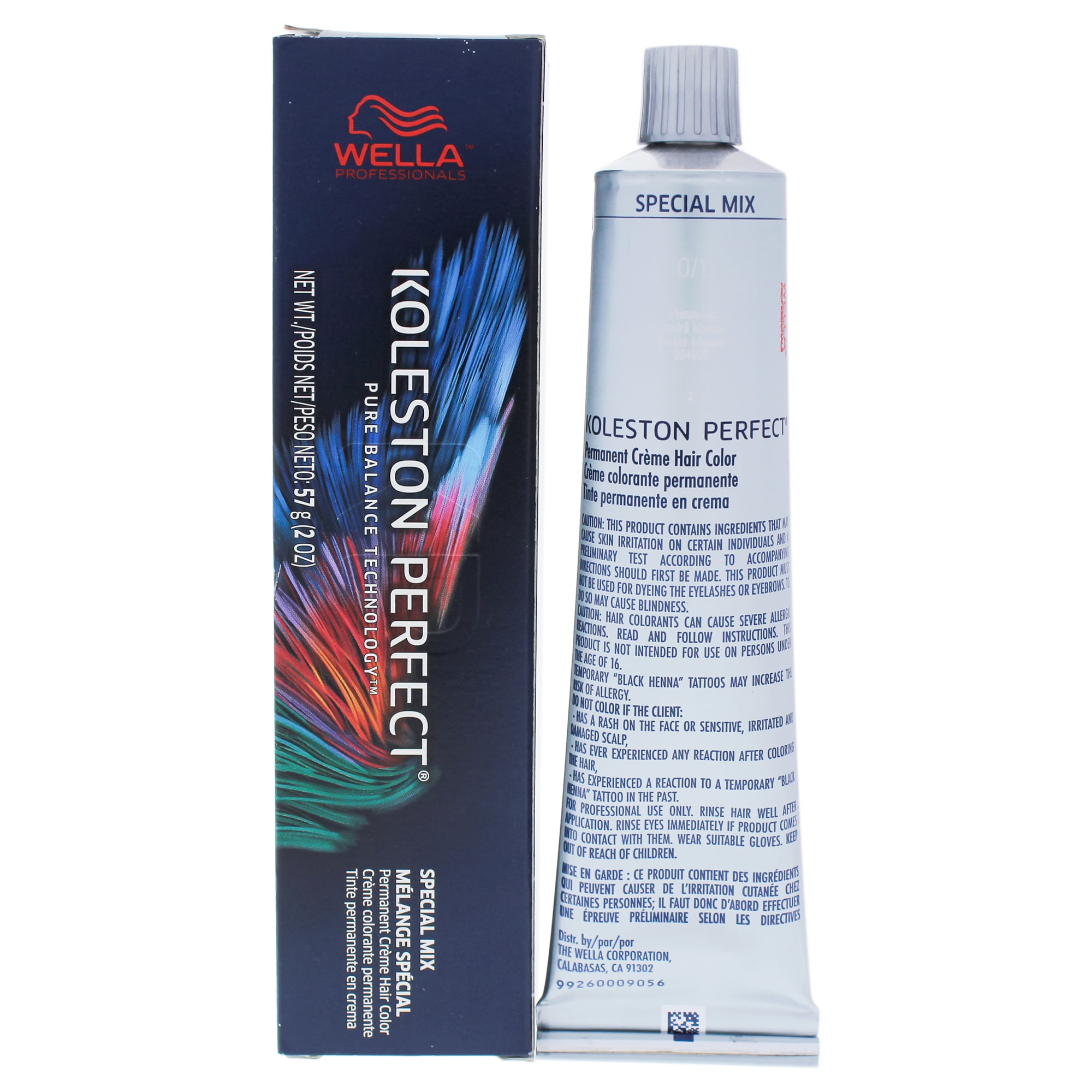 Koleston Perfect Permanent Creme Hair Color - 0 11 Intense Ash ...