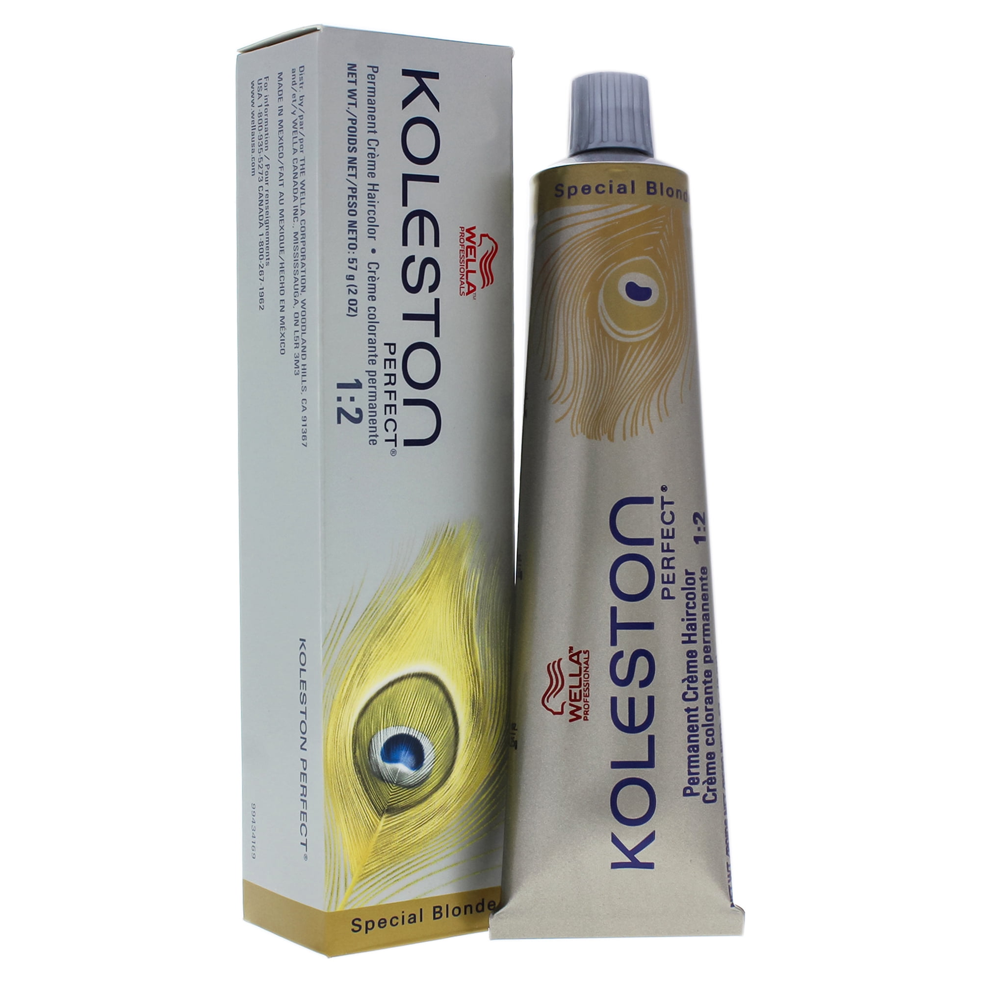 Koleston Perfect Permanent Creme Haircolor - 12 16 Special Blonde-Ash ...