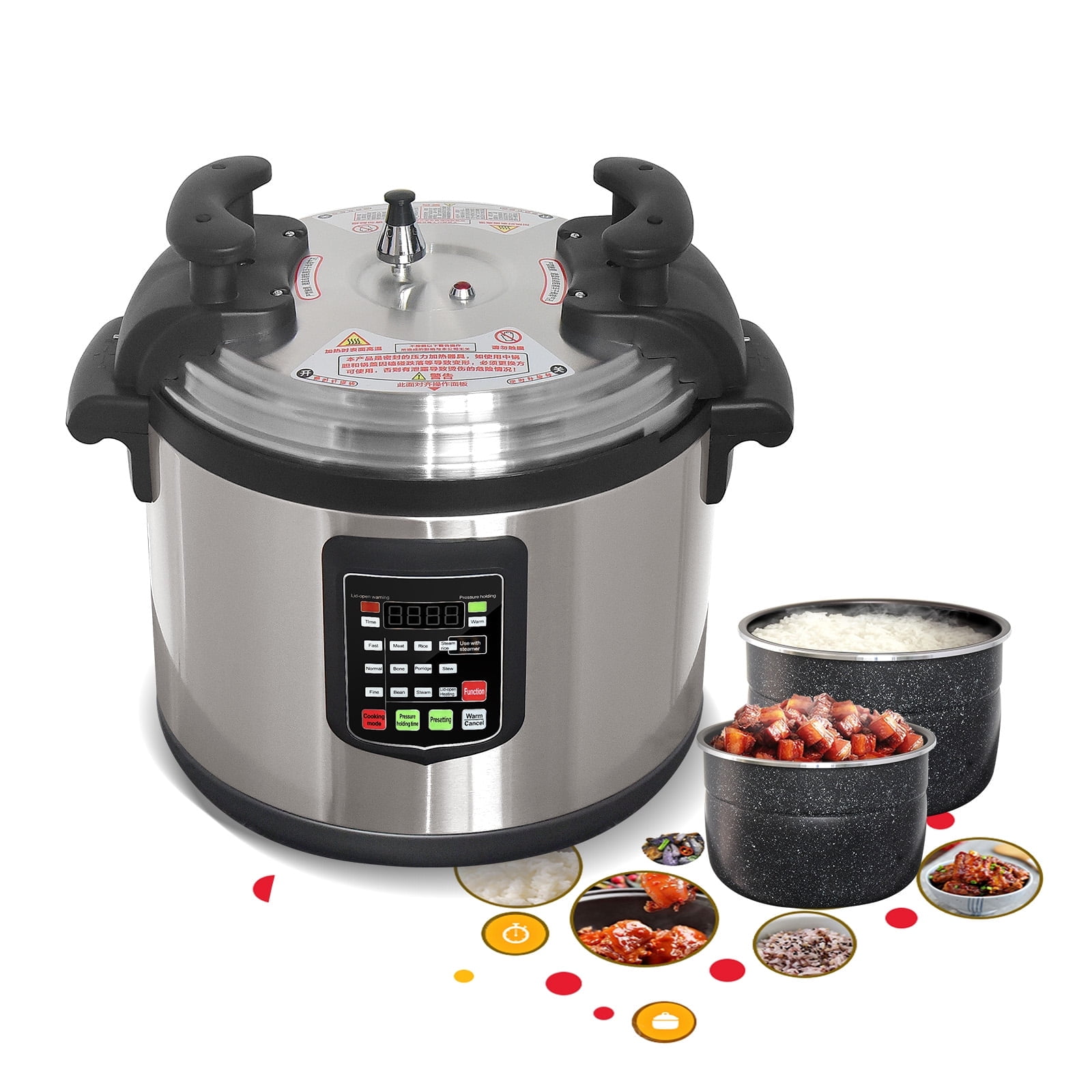 Kolice Commercial 220 volts Multi-Function Pressure Cooker,Multi Cooker ...