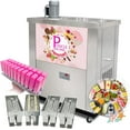 Kolice Commercial 4 Slim Molds Popsicle Ice Cream Machine, Ice Bars ...