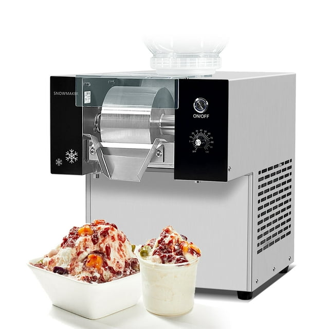 Kolice Commercial Snowflake Ice Machine, Snow Cone Maker, 374lbs/Day ...