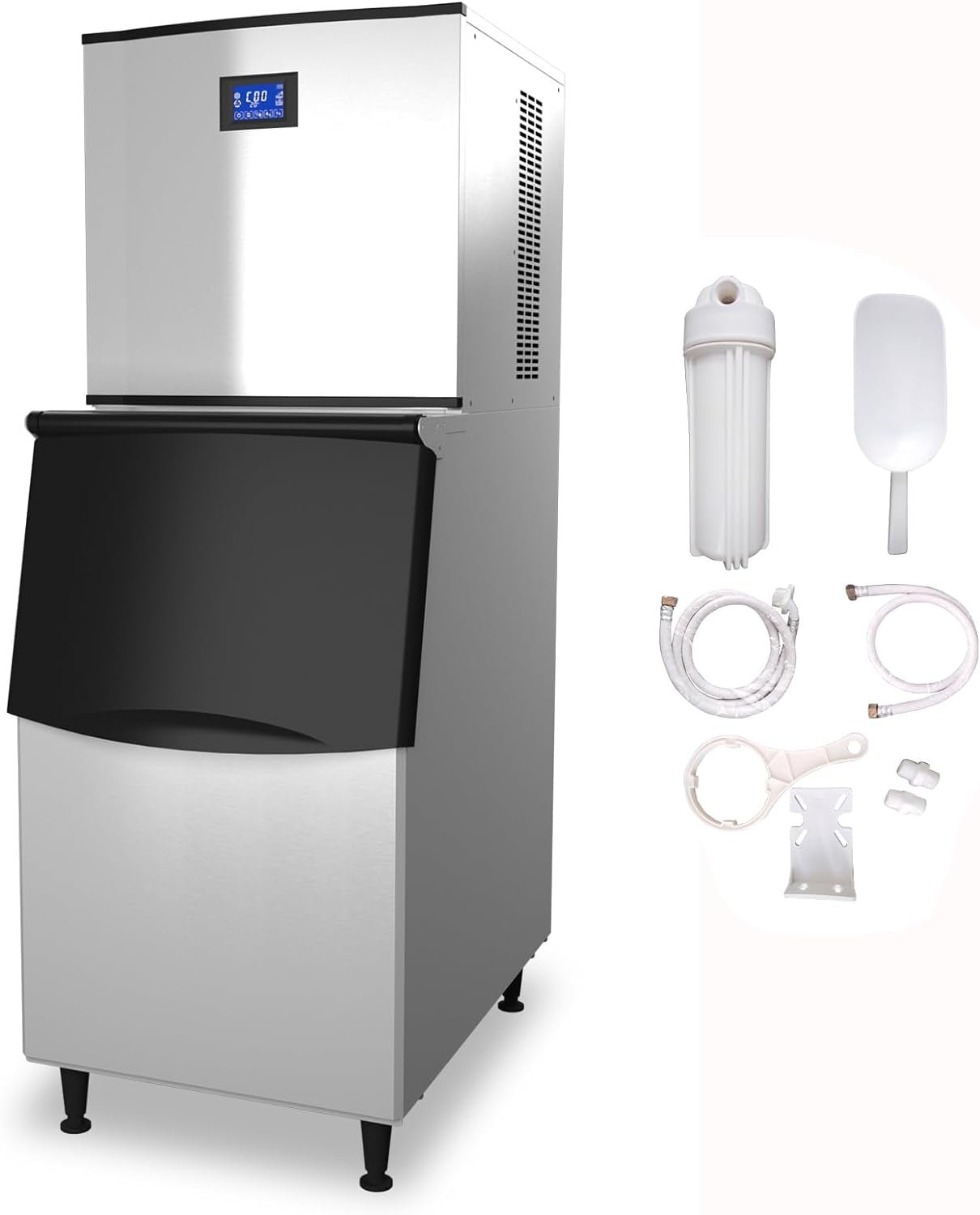 Kolice Commercial Cube Ice Machine,Ice Cube Maker,Ice Making Machine ...