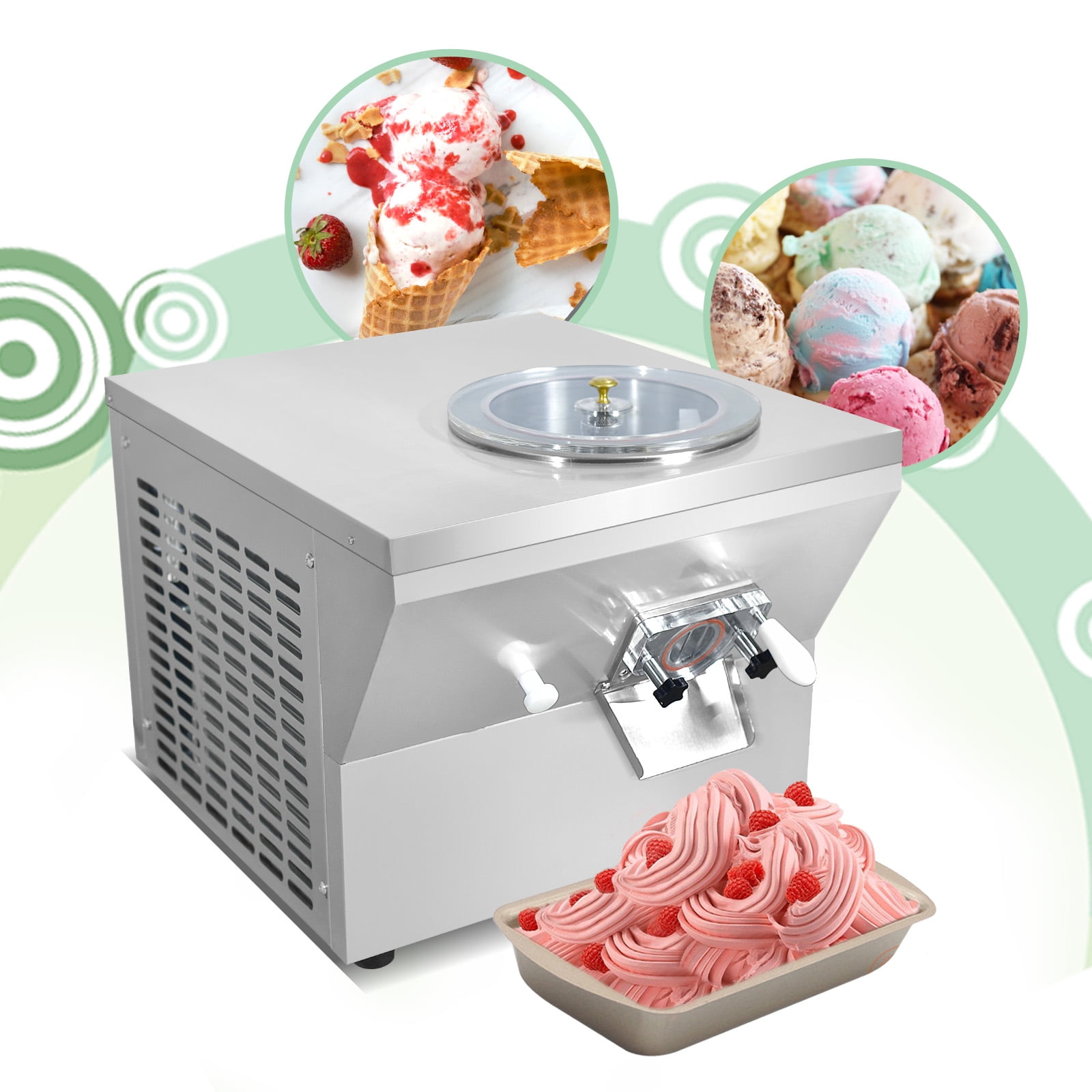 Kolice Commercial ETL Certificate Tabletop Hard Ice Cream Machine ...