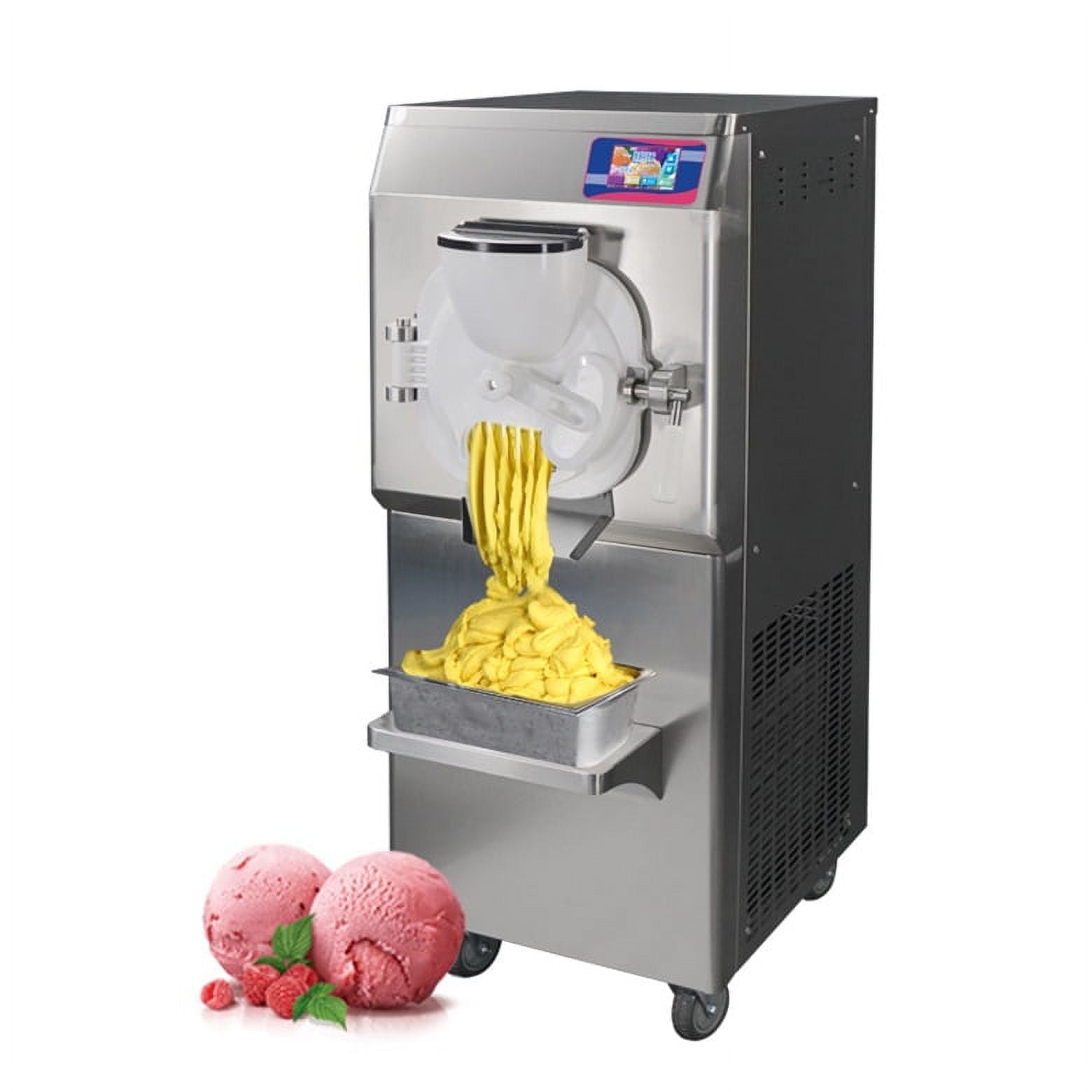Kolice Commercial Hard Ice Cream Machine, Italian Ice Water Machine ...