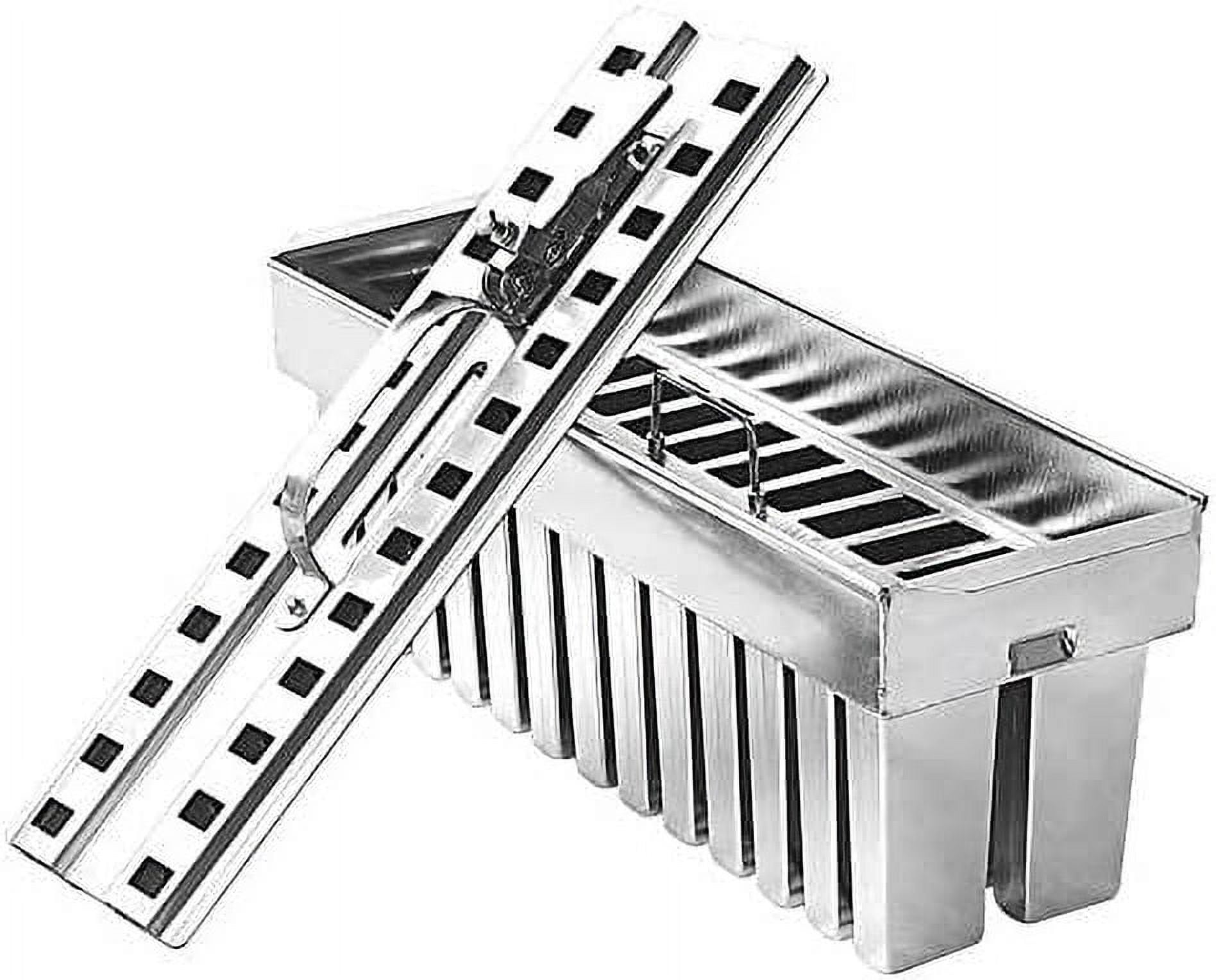 Kolice Stainless Steel Ice Popsicle Mold Kits, Slim Design-26 Sticks ...