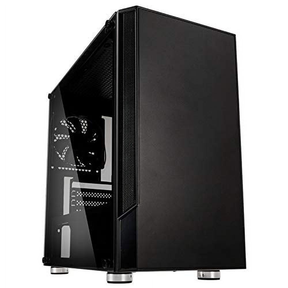 Kolink Citadel Micro-ATX Casing, Tempered Glass - Black - Walmart.com
