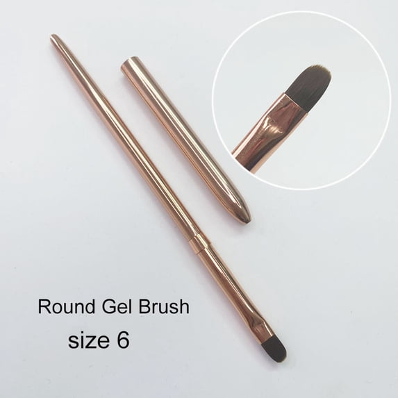 Kolinsky Sable Finest Premium Nail Art Long Striper Liner Brush with ...