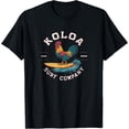 Koloa Surf Surfing Rooster Logo Lightweight Graphic T-Shirt - Walmart.com