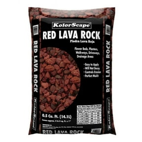 Crushed Lava Rock for Landscaping and Fire Features at Walmart