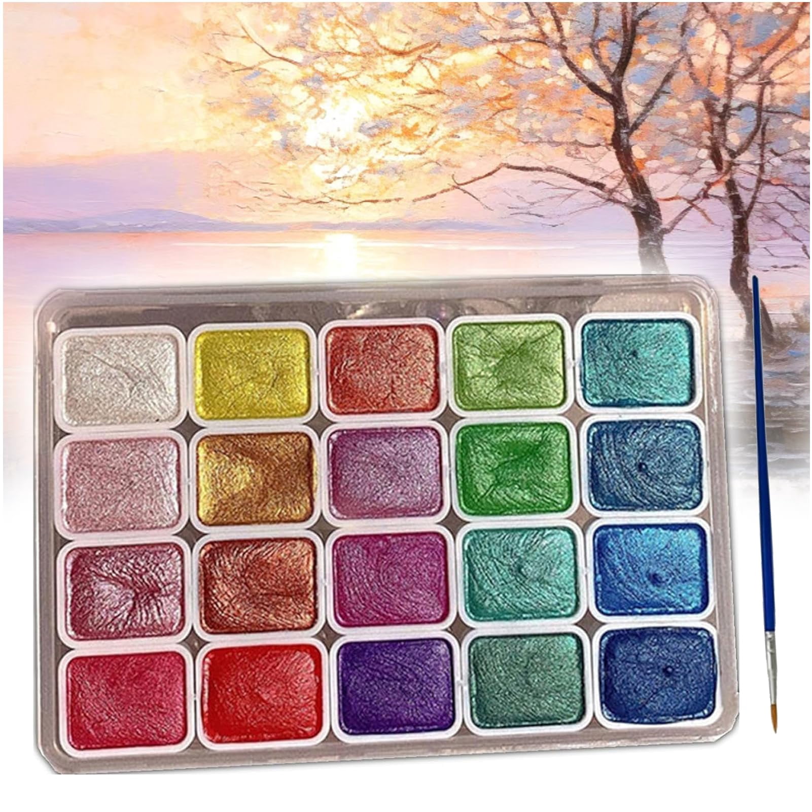 Kolorful - Powder Mineral Pearl Pigment Art Watercolor, Forestry ...