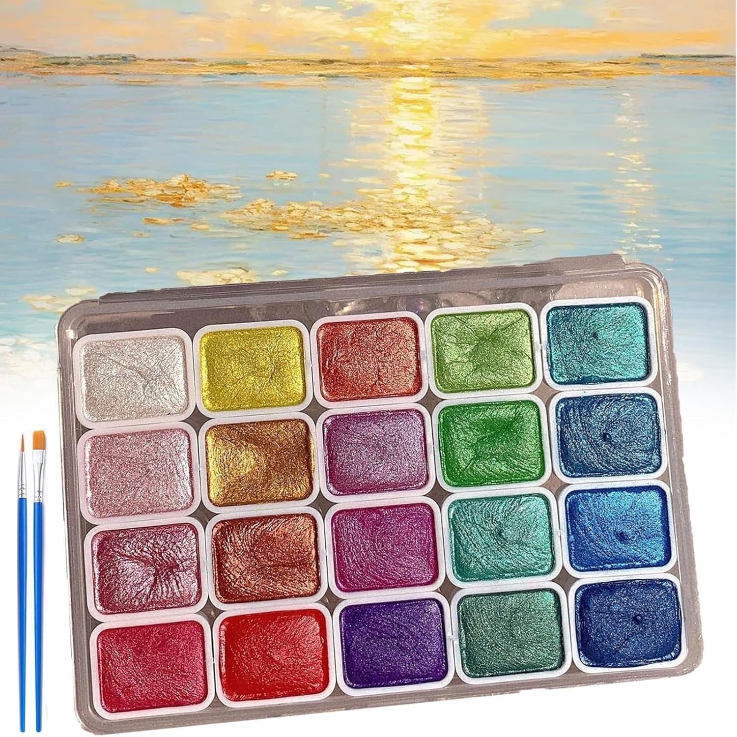 Kolorful - Powder Mineral Pearl Pigment Art Watercolor, Forestry ...