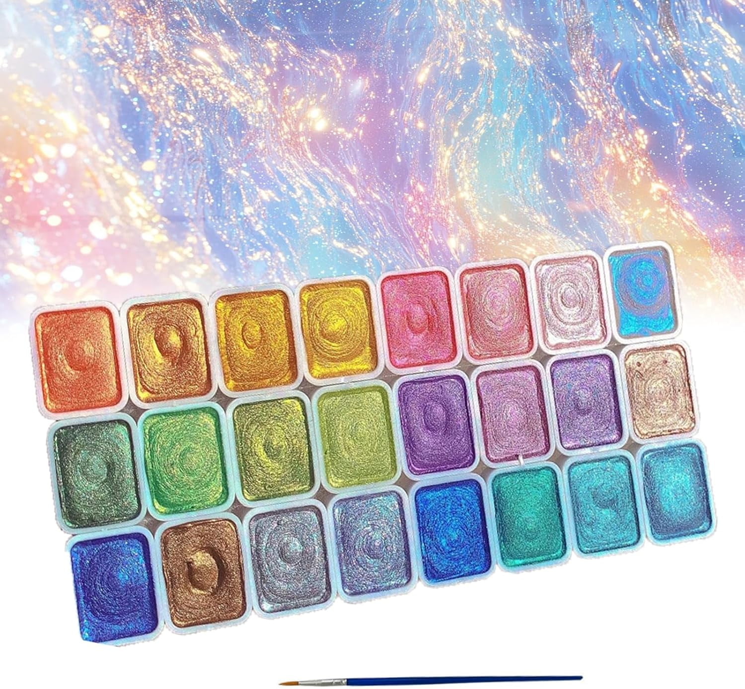 Kolorful - Powder Mineral Pearl Pigment Art Watercolor, Shifting ...