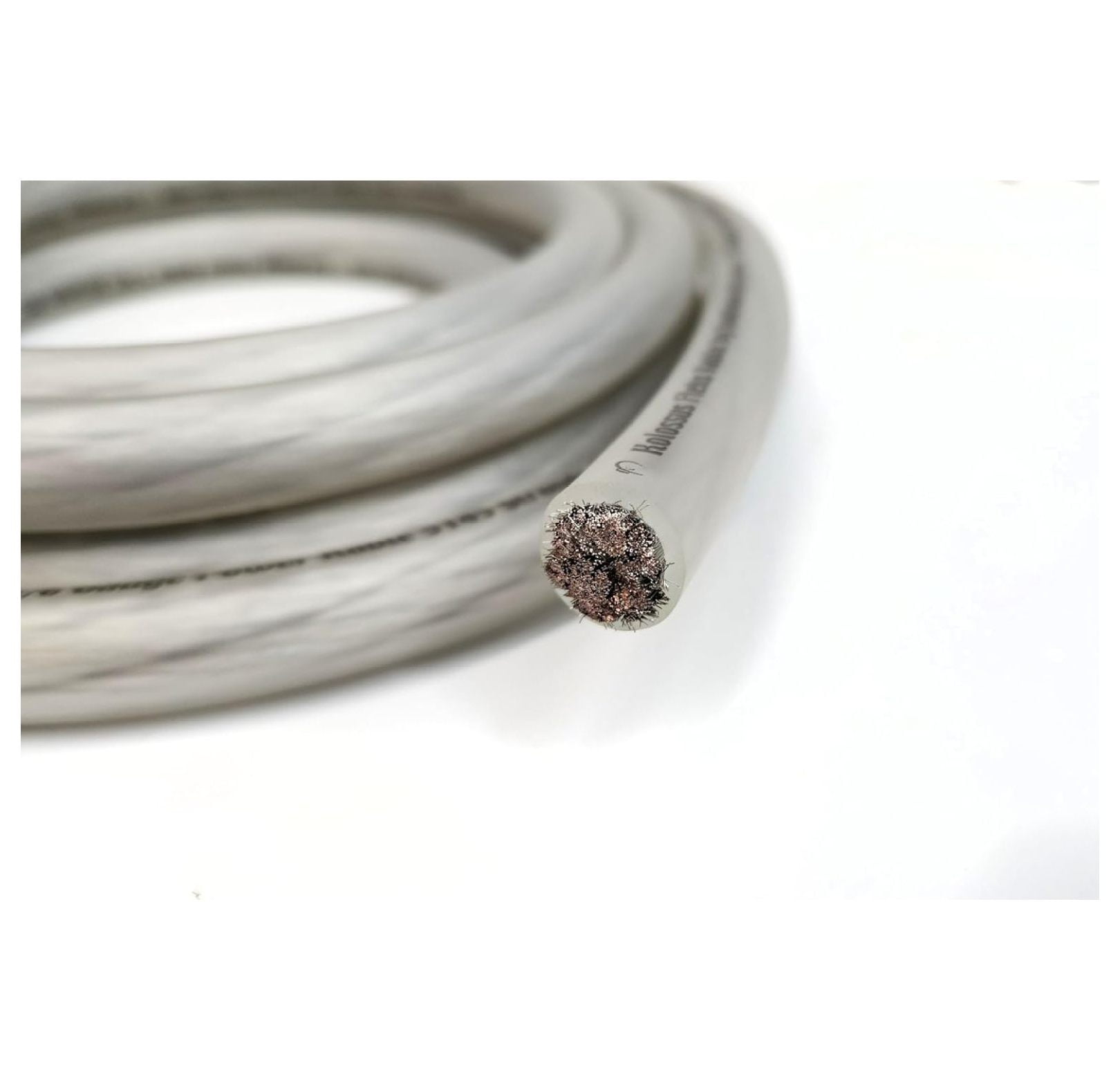 Kolossus Flex Kable OFC 0 Gauge Power Wire Copper Cable (Silver, 10 ...