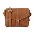 Komal's Passion Leather Women's Buffalo Leather Crossbody Shoulder Bag ...