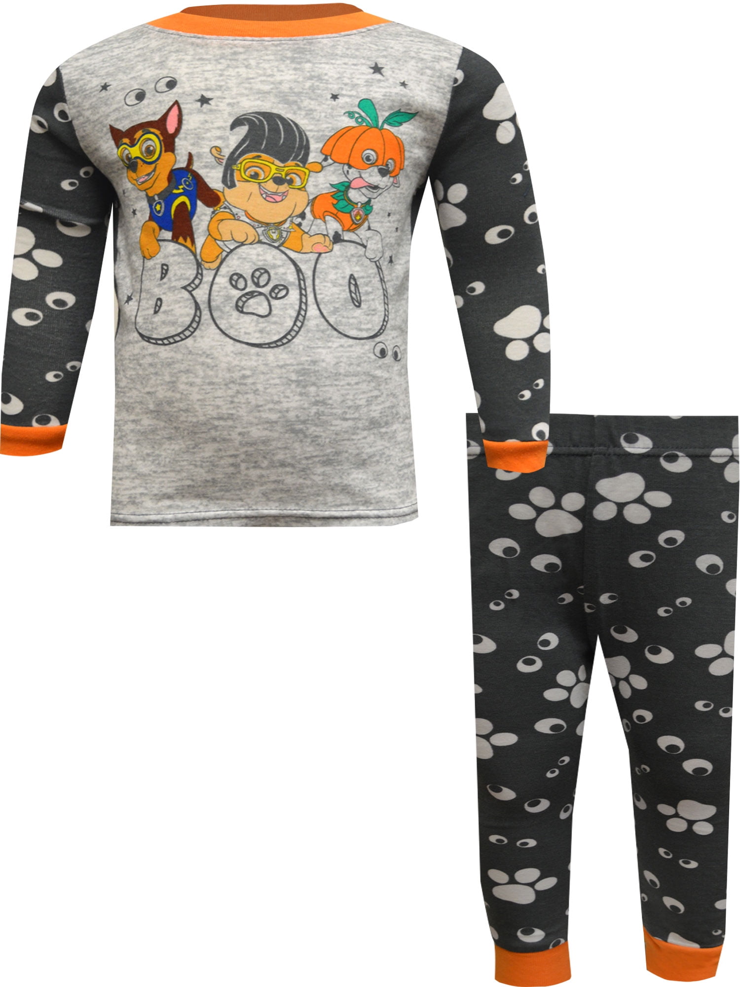 Komar Kids Boys Paw Patrol Halloween Boo Cotton Toddler Pajamas (3T ...