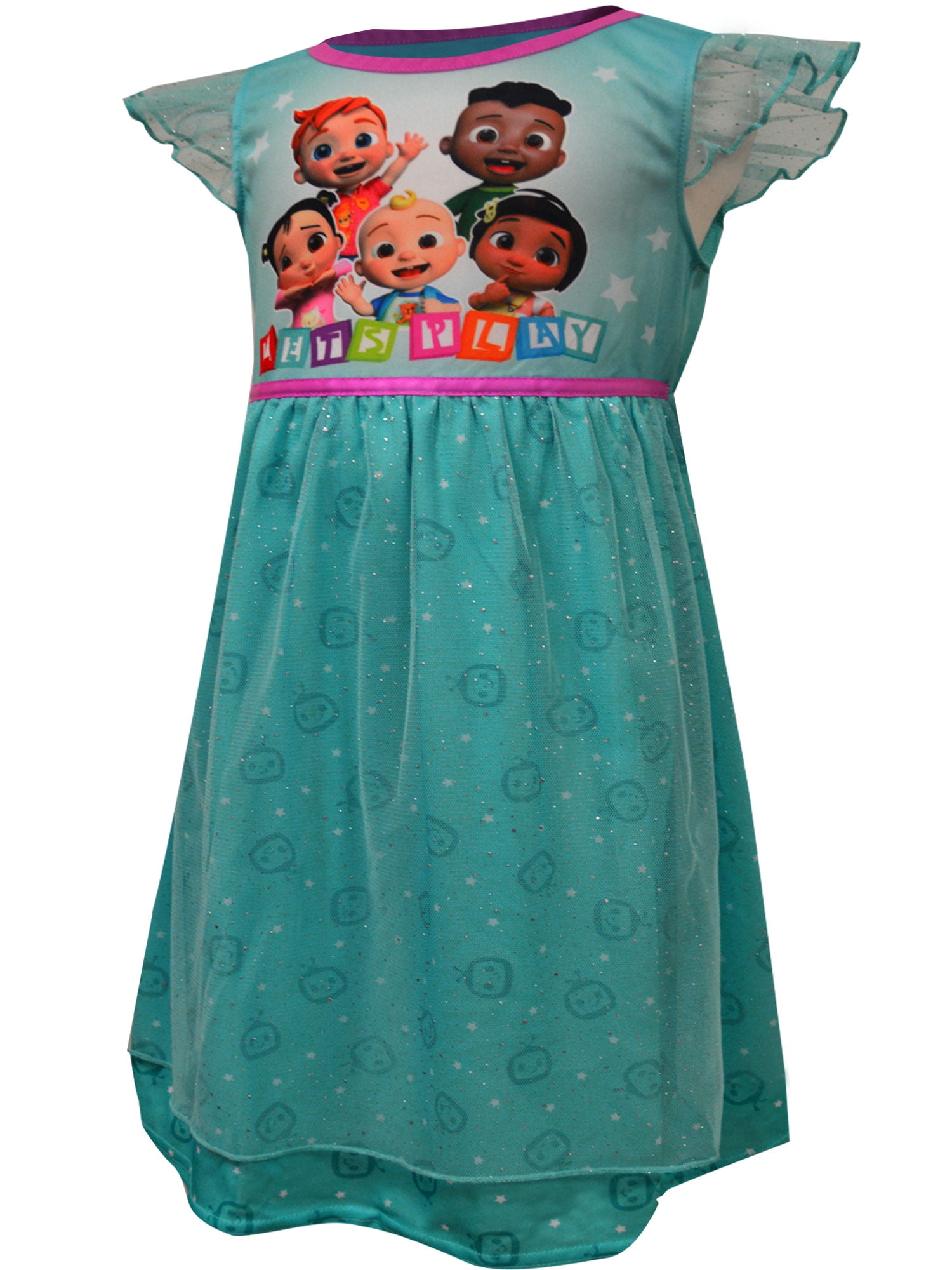 Komar Kids CoComelon Girls Night Clothes, Dreamy Dress Up Toddler ...