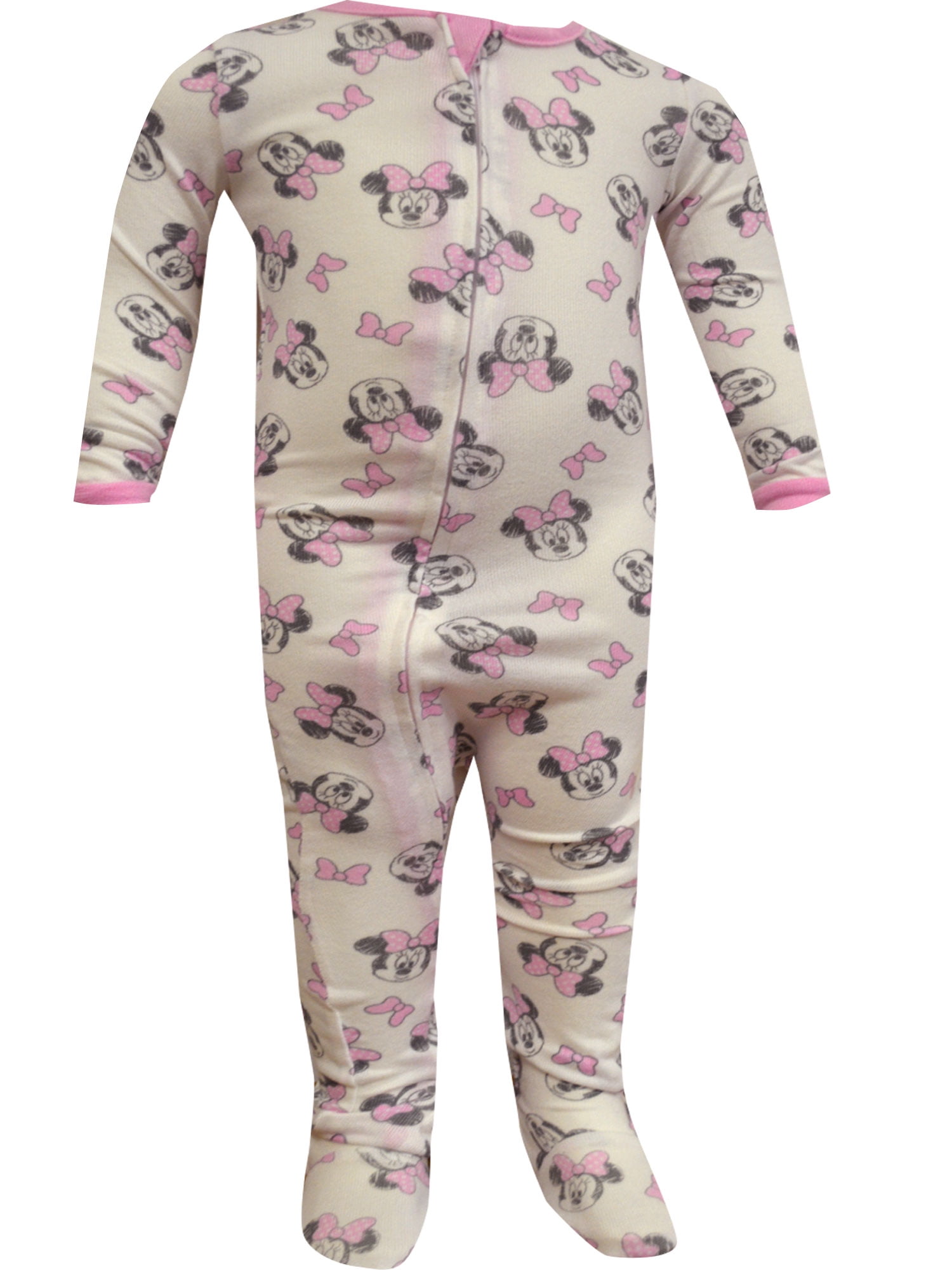 Komar Kids Disney Baby Minnie Mouse Onesie Pajamas, Ultra Soft Infant ...
