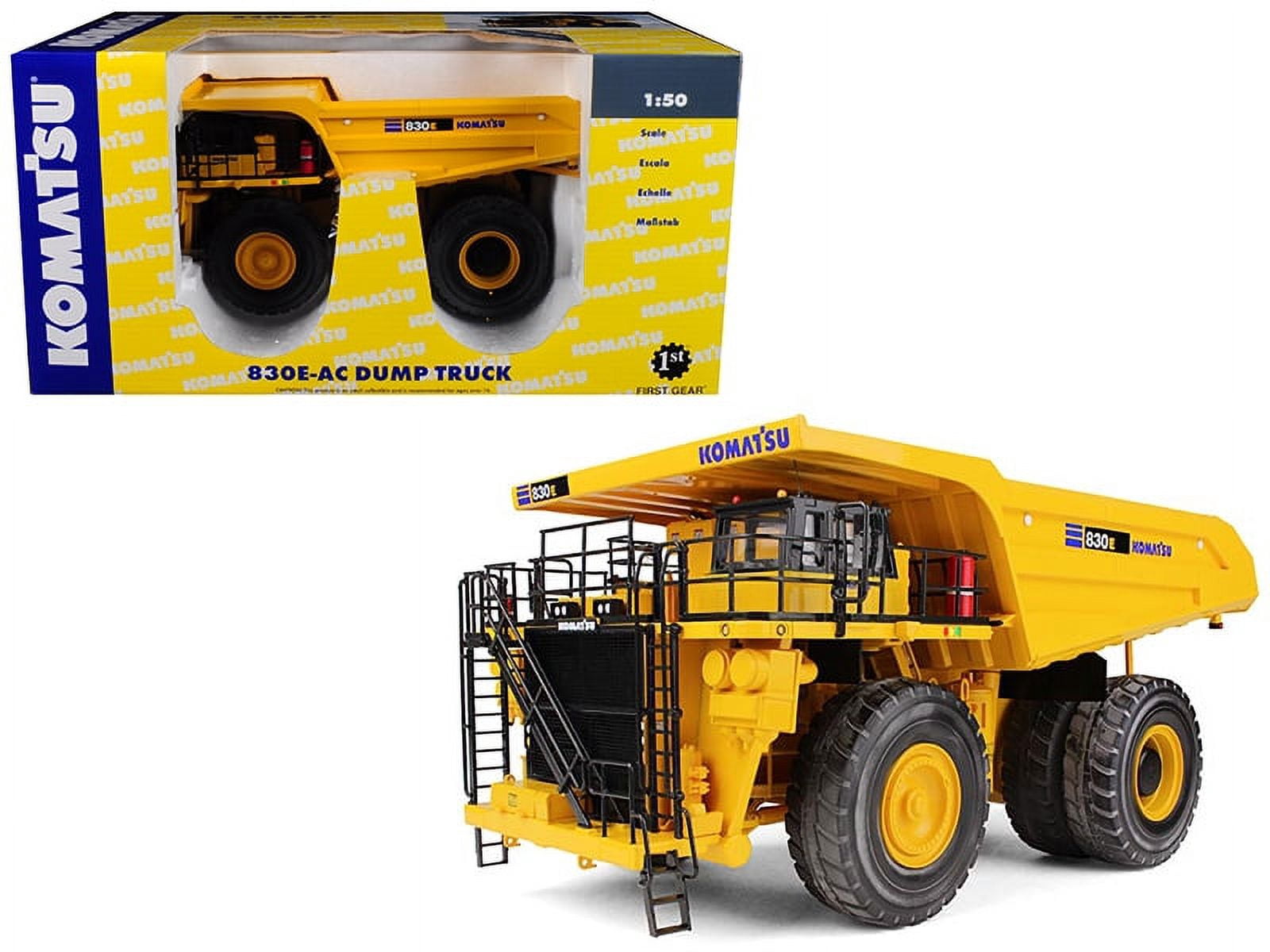 Komatsu 830E-AC Dump Truck 1/50 Diecast Model by First Gear - Walmart.com
