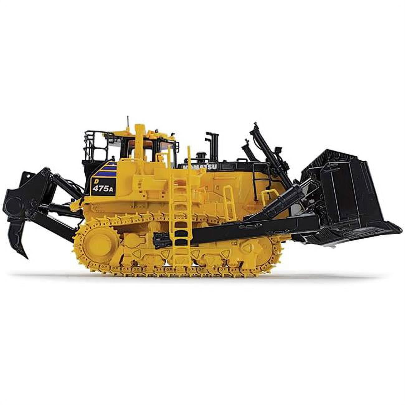 Komatsu D475A-8 with Ripper 1 by 50 Scale Diecast Model Dozer, Yellow ...