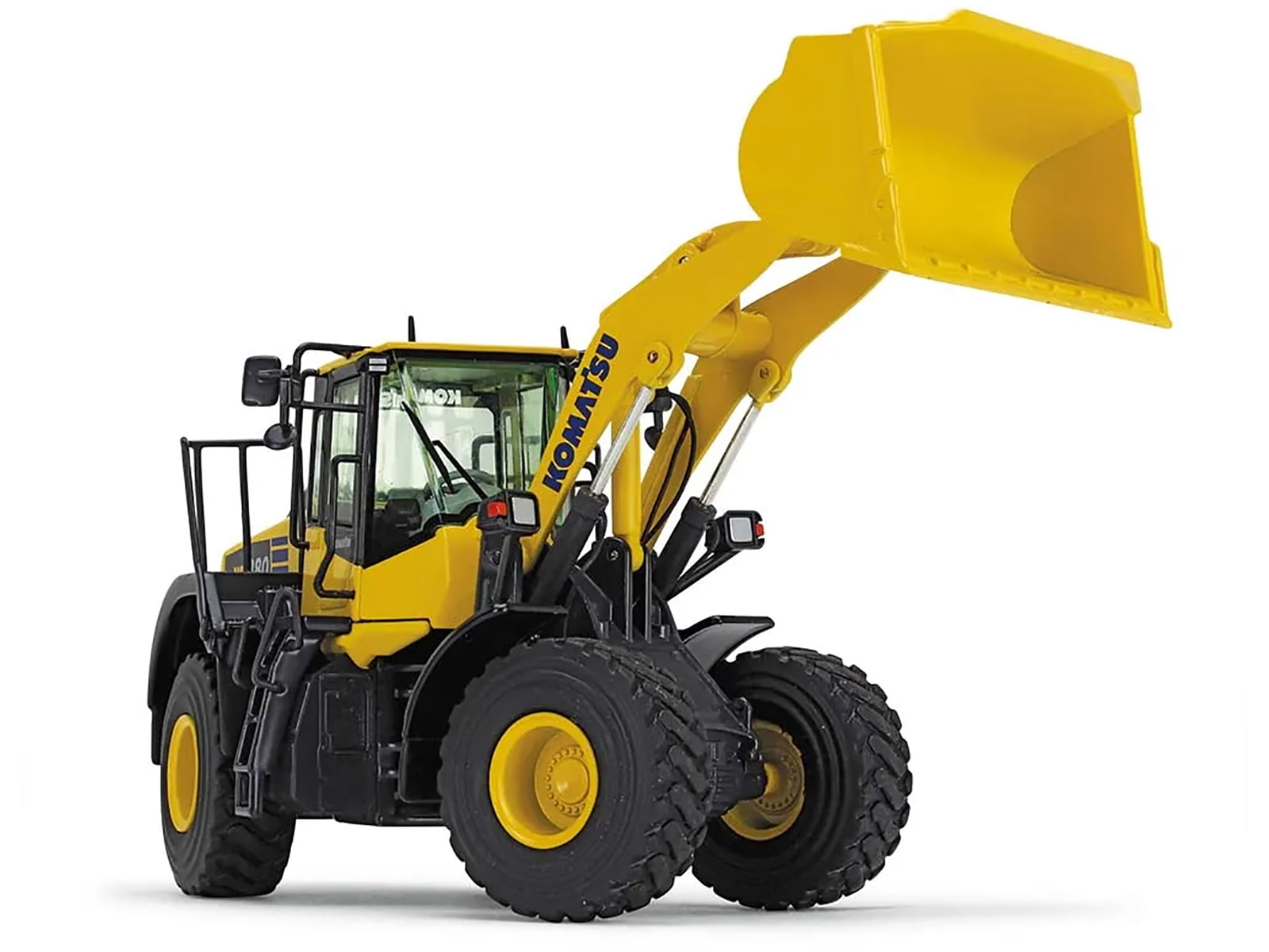 Komatsu WA380-8 Wheel Loader Yellow 1/50 Diecast Model by NZG - Walmart.com