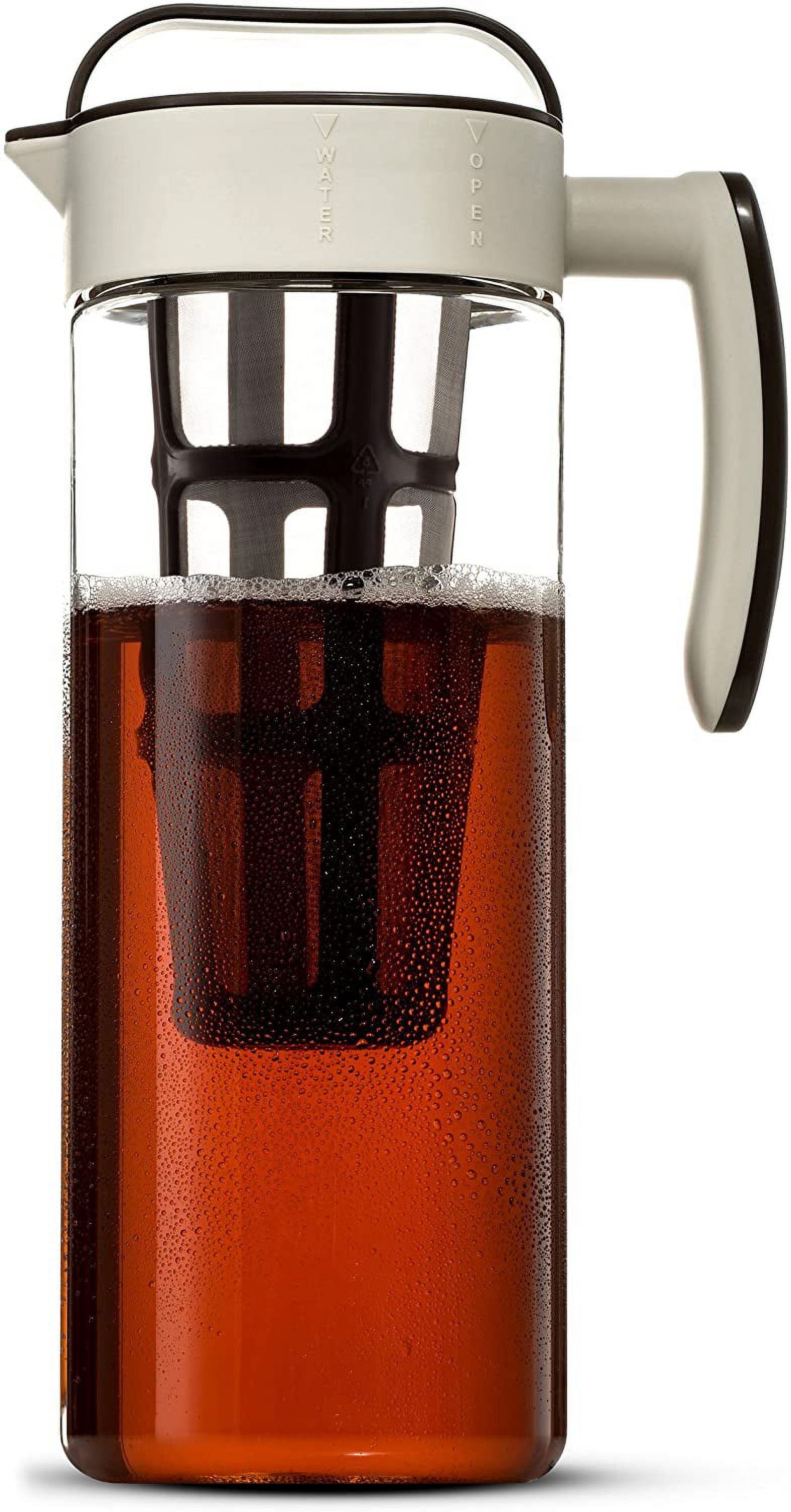 Komax Large Cold Brew Coffee Maker 2 quart (8 Cups) Tritan Pitcher ...