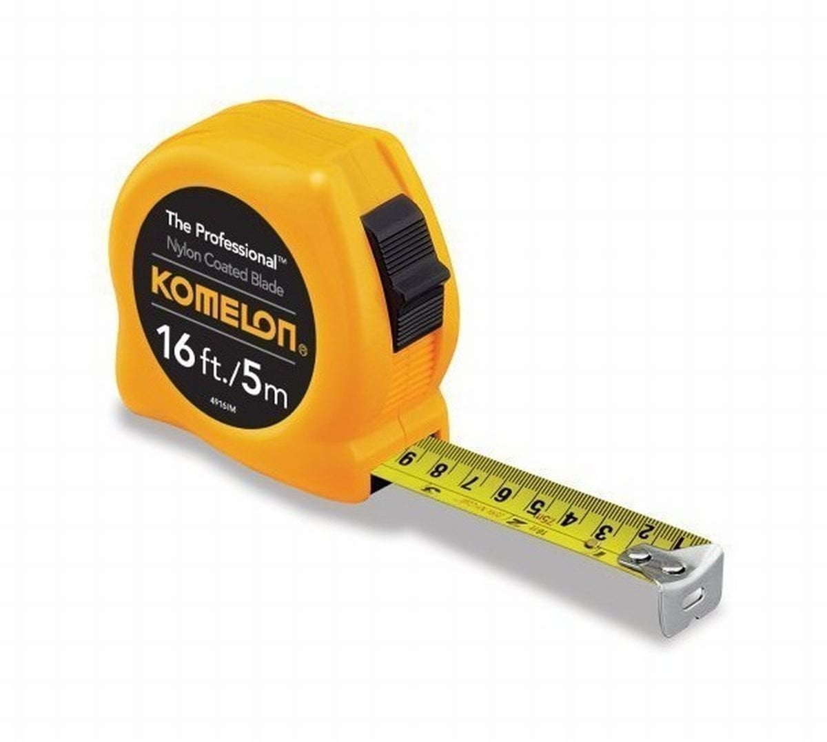 Komelon 4916IM The Professional 16-Foot Inch/Metric Scale Power Tape ...