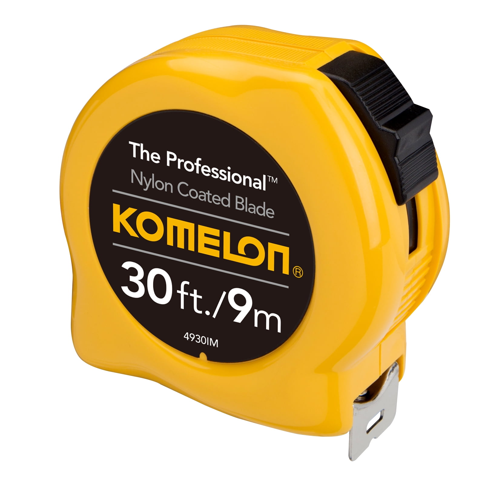 Komelon 4930IM 30-foot Yellow Professional (Inch/Metric) Tape Measure ...